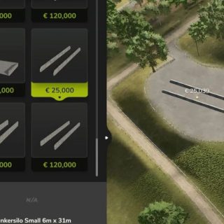 Bunker Silos No Snap Grill V1.0.0.0 - FS25 / FS22 Mod