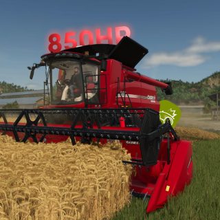 Case IH Axial Flow 7150 (Lifted HP & Capacity) v1.0.0.1 - FS25 / FS22 Mod