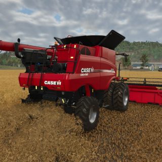 Case IH Axial Flow 7150 (Lifted HP & Capacity) v1.0.0.1 - FS25 / FS22 Mod