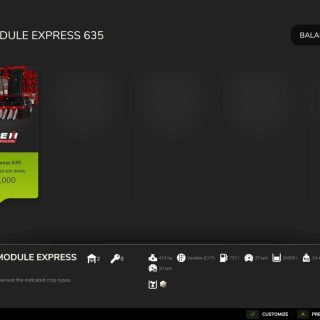 Case IH Module Express 635 20 km/h v1.0.0.0 - FS25 / FS22 Mod
