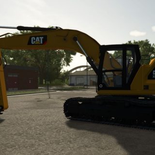 CAT 336 NextGen v1.2.0.0 - FS25 / FS22 Mod
