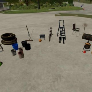 Elmcreek Props v1.0.0.0 - FS25 / FS22 Mod
