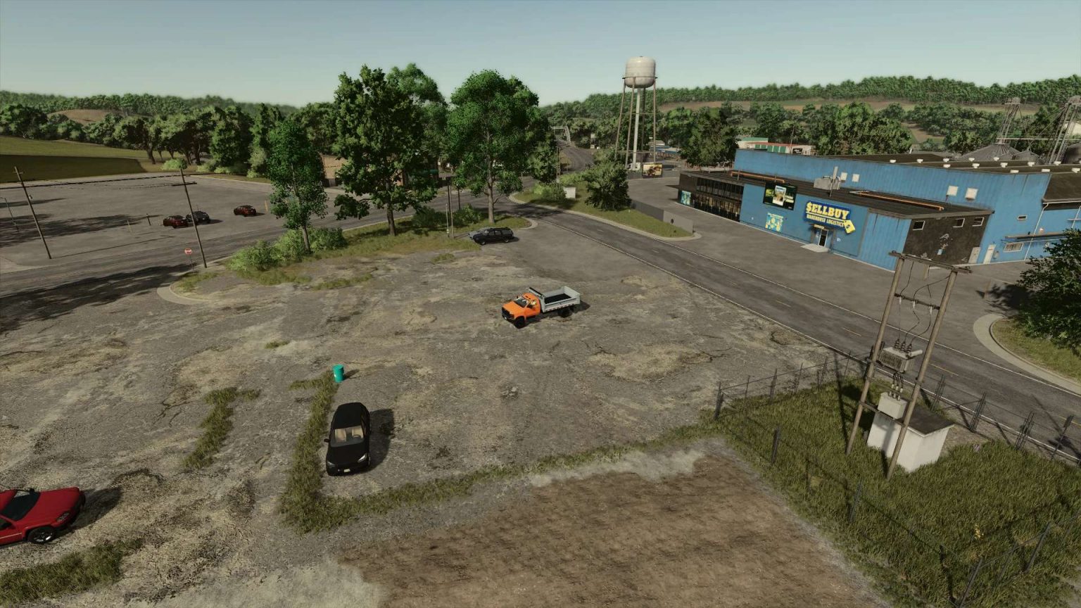 Empty Map - Riverbend Springs BETA v1.0.0.0 - FS25 / FS22 Mod