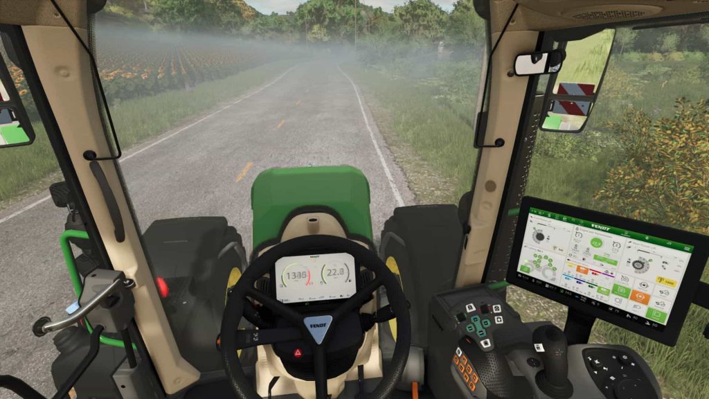 Fendt Vario 700 (Wide/colored tires) v1.0.0.0 - FS25 / FS22 Mod