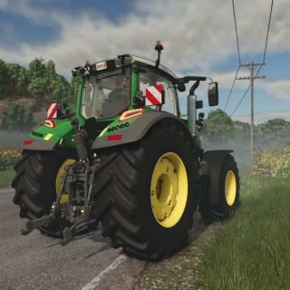 Fendt Vario 700 (Wide/colored tires) v1.0.0.0 - FS25 / FS22 Mod