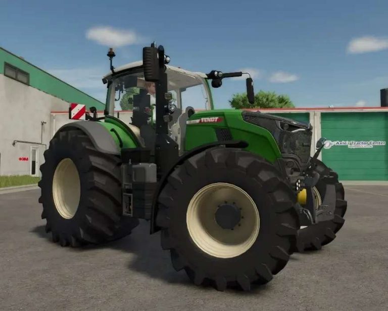 Fendt Vario 700 wide tires + choice of rim color v1.0.0.0 - FS25 / FS22 Mod