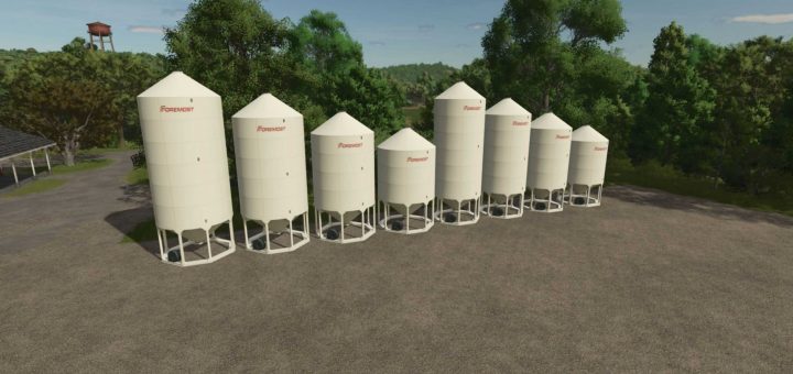 Smoothwall Hopper Bins Mods | FS22 Mods | Farming Simulator 22 Mods