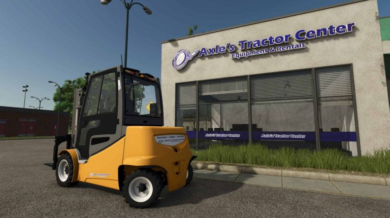 Forklift Rental v1.0.0.0 - FS25 / FS22 Mod