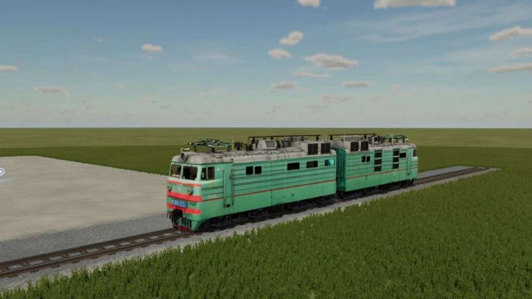 Freight locomotives TEVZ VL8 (509/514/758) v1.2.0.0 - FS25 / FS22 Mod