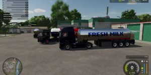 Fresh Milk Trailer v1.0.0.0 - FS25 / FS22 Mod