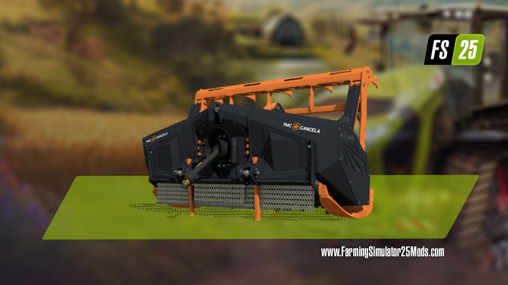 High speed stump grinder 1.0.0.0 - FS25 / FS22 Mod