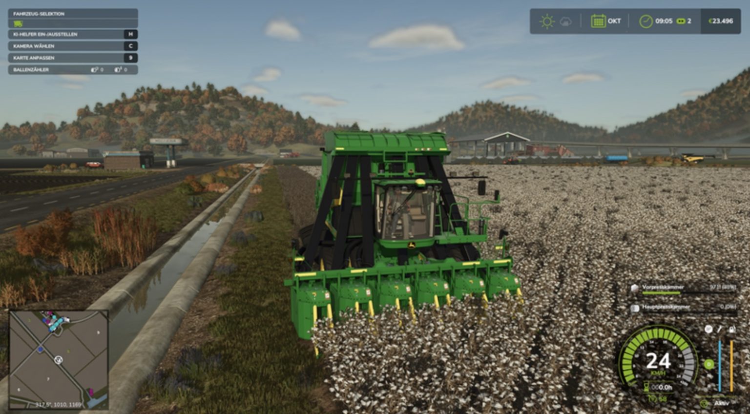 John Deere Cotton Pack v1.0.0.0 - FS25 / FS22 Mod