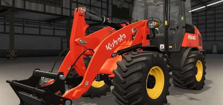 Kubota R640 Mods | FS22 Mods | Farming Simulator 22 Mods