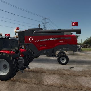 Massey Ferguson Beta 7360 v1.1.0.0 - FS25 / FS22 Mod