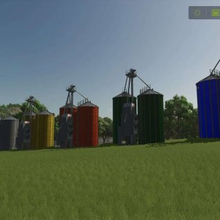 Mega Silo Multifruits v1.0.0.0 - FS25 / FS22 Mod