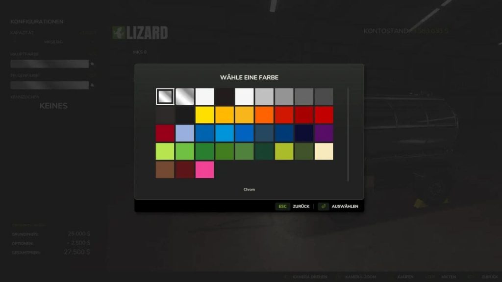 Modified MKS-8 and MKS-32 v1.0.0.0 - FS25 / FS22 Mod