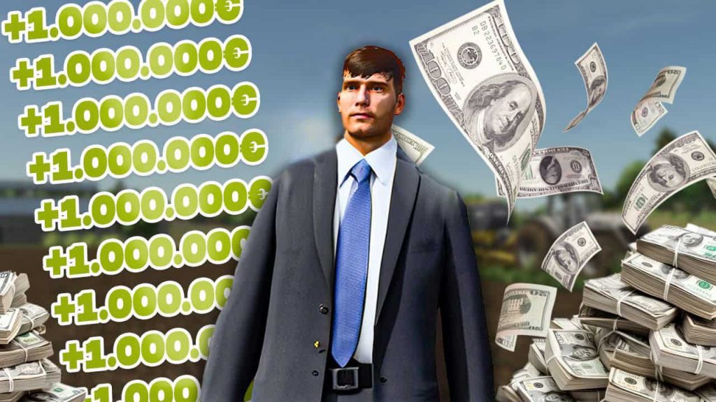 Money Cheat v1.1.0.0 - FS25 / FS22 Mod