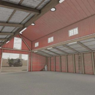 Old school American barns 2 v1.0.0.0 - FS25 / FS22 Mod