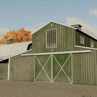 Old school American barns 2 v1.0.0.0 - FS25 / FS22 Mod