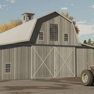 Old school American barns v1.0.0.0 - FS25 / FS22 Mod