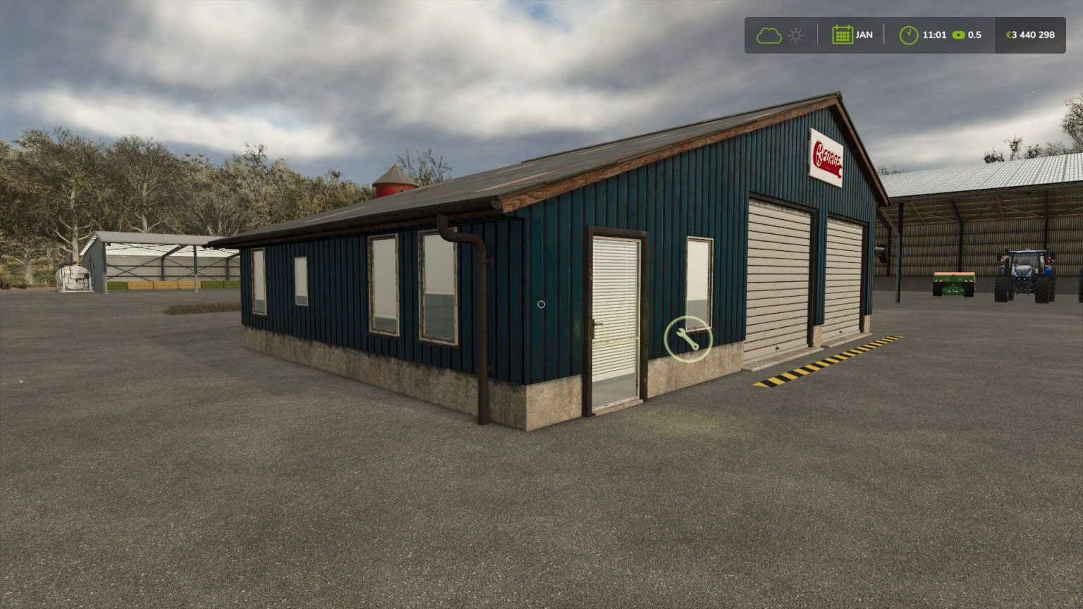 Painting workshop V1.0.0.0 - FS25 / FS22 Mod
