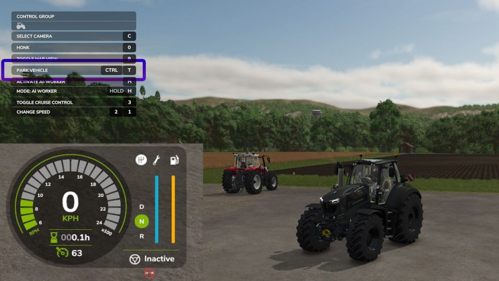Park Vehicle V1.0.0.1 - FS25 / FS22 Mod