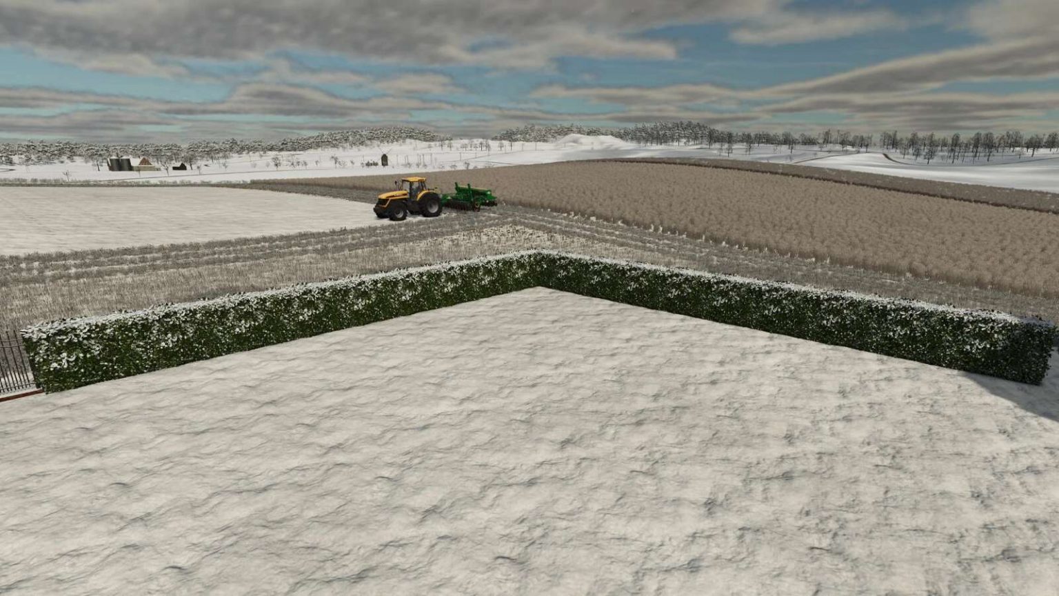 Placeable Hedges v1.0.0.0 - FS25 / FS22 Mod