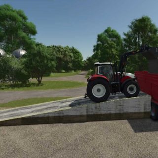 Placeable Ramp v1.0.0.0 - FS25 / FS22 Mod