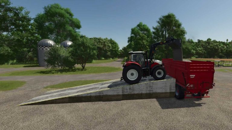 Placeable Ramp v1.0.0.0 - FS25 / FS22 Mod