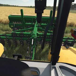 Realistic Cab View v1.0.1.0 - FS25 / FS22 Mod