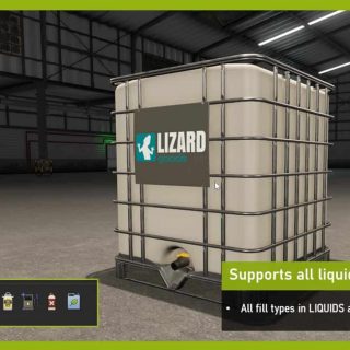 Refillable IBC Tank v1.0.0.0 - FS25 / FS22 Mod