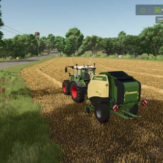 Round Baler Extension v1.0.1 - FS25 / FS22 Mod