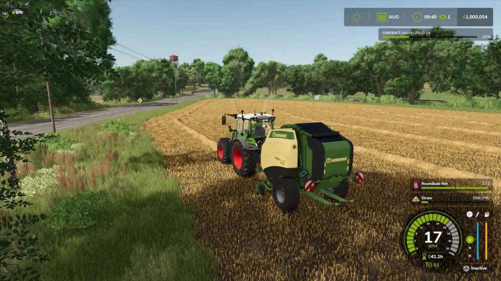 Round Baler Extension v1.1.0.0 - FS25 / FS22 Mod