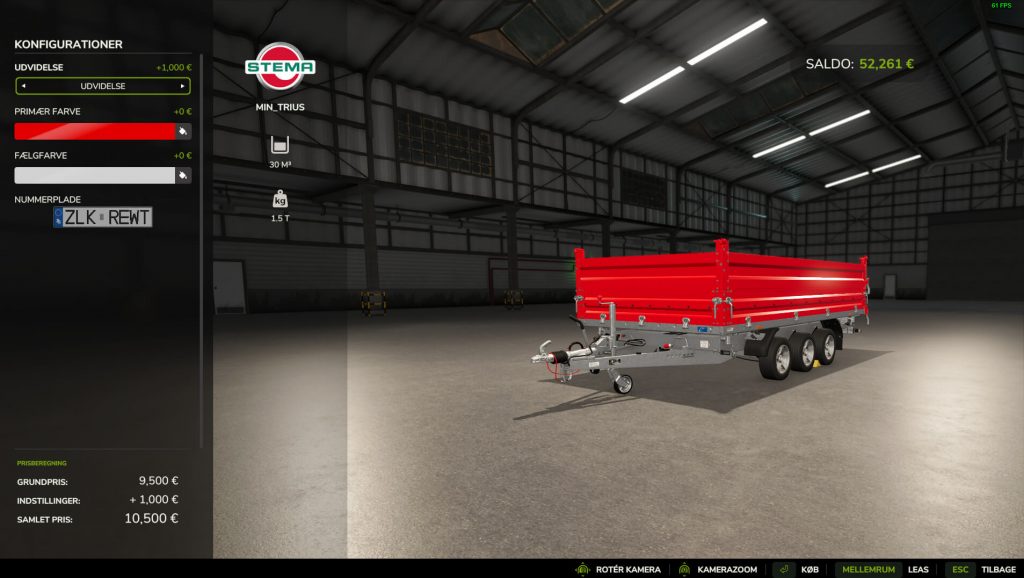 Stema Trius hich capacity fast unload V1.0.0.0 - FS25 / FS22 Mod