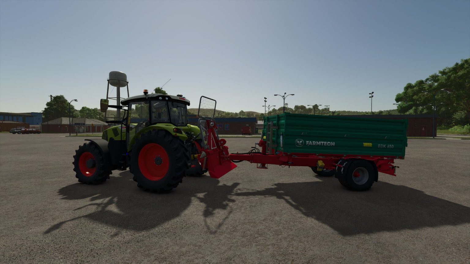 TAJFUN winch + trailer attacher joint v1.0.0.0 - FS25 / FS22 Mod
