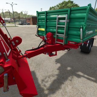 TAJFUN winch + trailer attacher joint v1.0.0.0 - FS25 / FS22 Mod