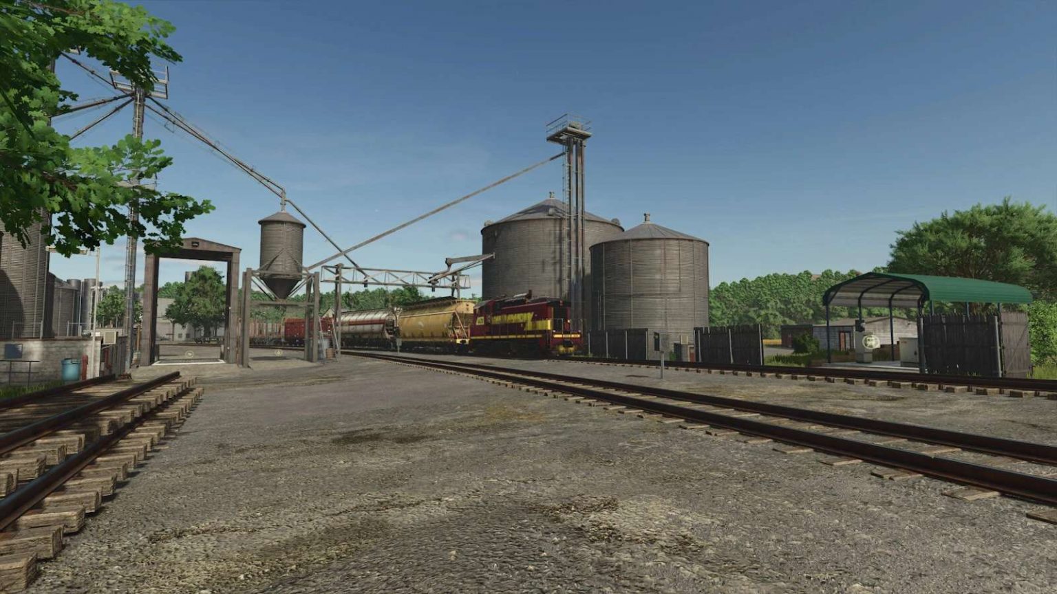 Train Stop v1.0.0.0 - FS25 / FS22 Mod