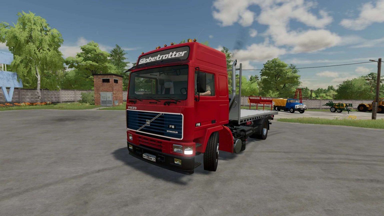 Volvo F16 Flatform v1.0.0.0 - FS25 / FS22 Mod