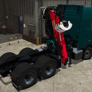 Volvo FH16 6x4 + PALFINGER EPSILON M12Z v1.0.0.0 - FS25 / FS22 Mod