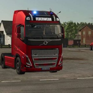 Volvo fire department v1.0.0.0 - FS25 / FS22 Mod