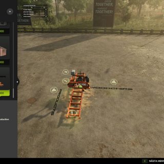 Woodmizer lt15 Placeable wood station V1.0.0.0 - FS25 / FS22 Mod