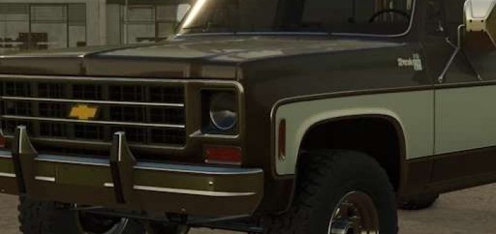 Chevy K-10 Mods | FS22 Mods | Farming Simulator 22 Mods