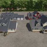 American Farmhouse V1.0.0.0 - FS25 / FS22 Mod