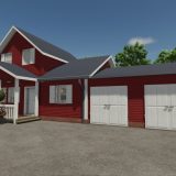 American Farmhouse V1.0.0.0 - FS25 / FS22 Mod