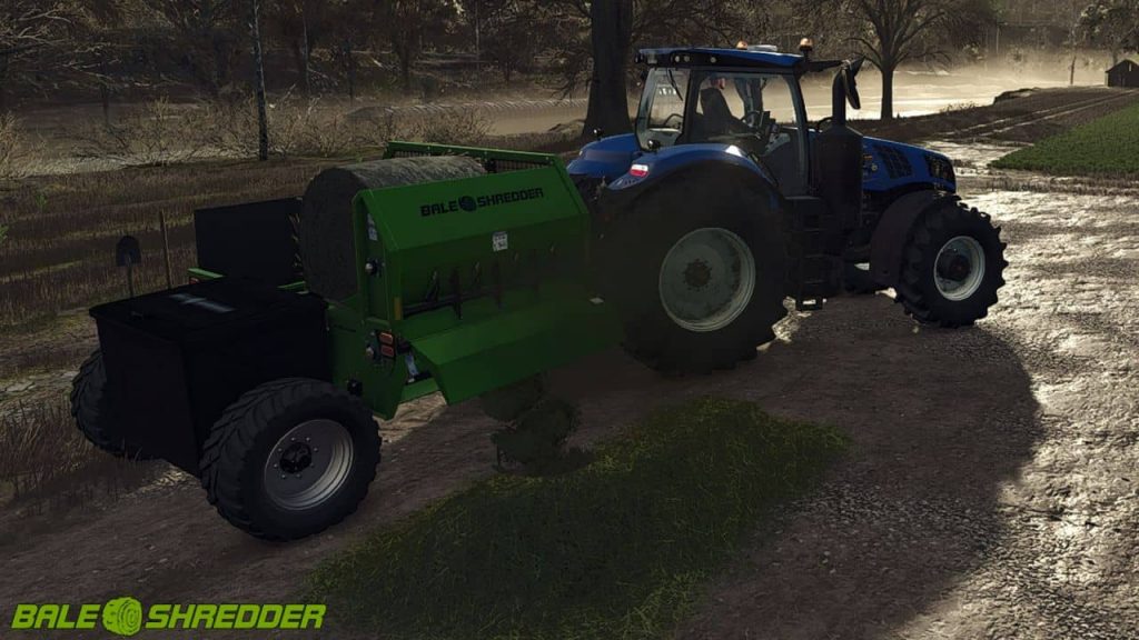 Bale Shredder v1.0.0.0 - FS25 / FS22 Mod