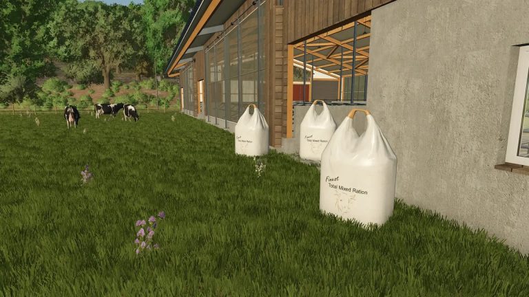 Big Bags with finished TMR v1.0.0.0 - FS25 / FS22 Mod