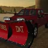 Boss DXT V Snow Plow V1.0.0.0 - FS25 / FS22 Mod