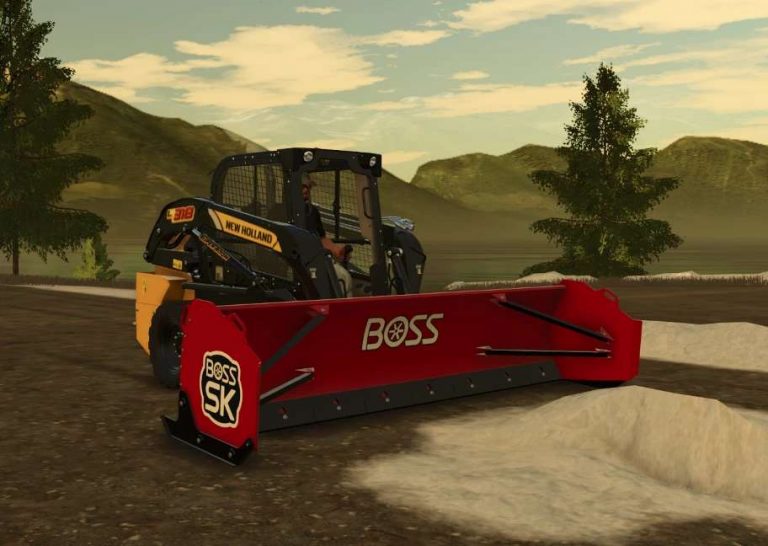 Boss SK Box Plow v1.0.0.0 - FS25 / FS22 Mod