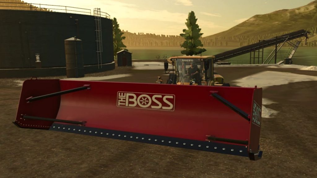 Boss Snow Plow V1.0.0.0 - FS25 / FS22 Mod