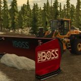 Boss Snow Plow V1.0.0.0 - FS25 / FS22 Mod